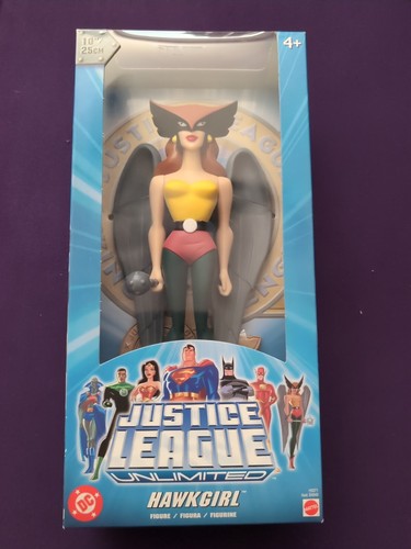 NEW 2004 DC COMICS MATTEL JUSTICE LEAGUE UNLIMITED 10 INCH HAWKGIRL ...