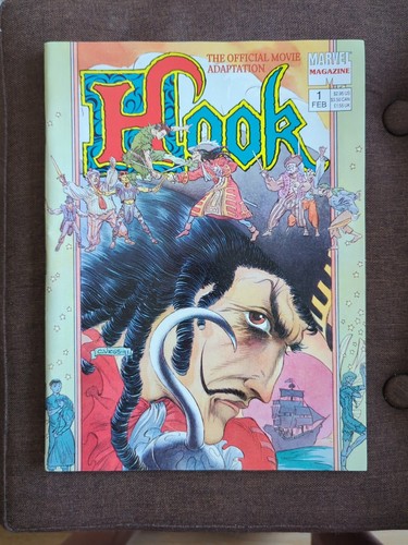 Marvel Magazine: HOOK, THE OFFICIAL MOVIE ADAPTATION (1991) *Vintage ...