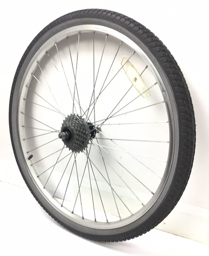 26" Bicycle Rear Alloy Wheel 7-Speed FW 2.0" City Tire Mountain Cruiser ...