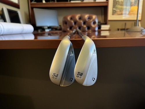 TaylorMade MG4 Chrome 54/58 Wedge Set w/DG Tour Issue 115 Shafts | eBay