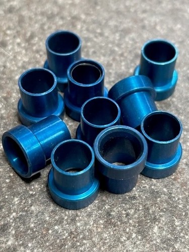 AN819-4D Aluminum Anodized, 2024-T6 Sleeve, Flared Tube Fitting-Lot of ...