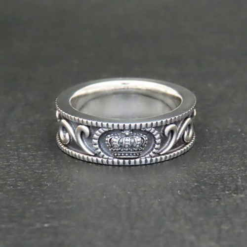 Justin Davis Eternal Love Ring Crown Motif Silver 925 US5 Unisex | eBay