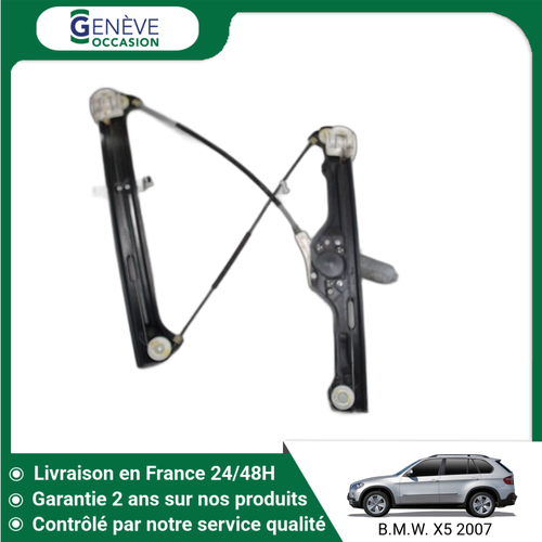 🇫🇷 MECANISME LEVE-GLACE AVANT DROIT BMW X5 ♻️ 67627267692 | eBay