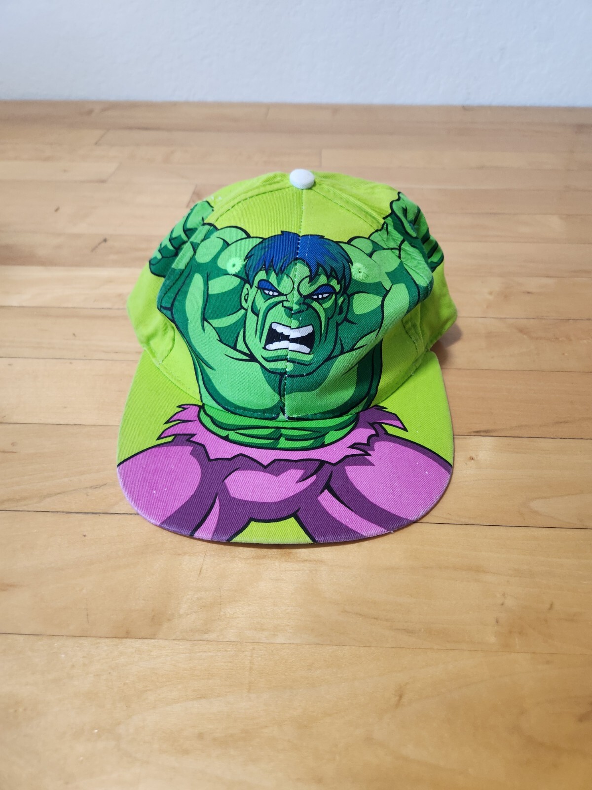 Vintage RARE 1997 The INCREDIBLE HULK Cap ORIGINAL Ma… - Gem