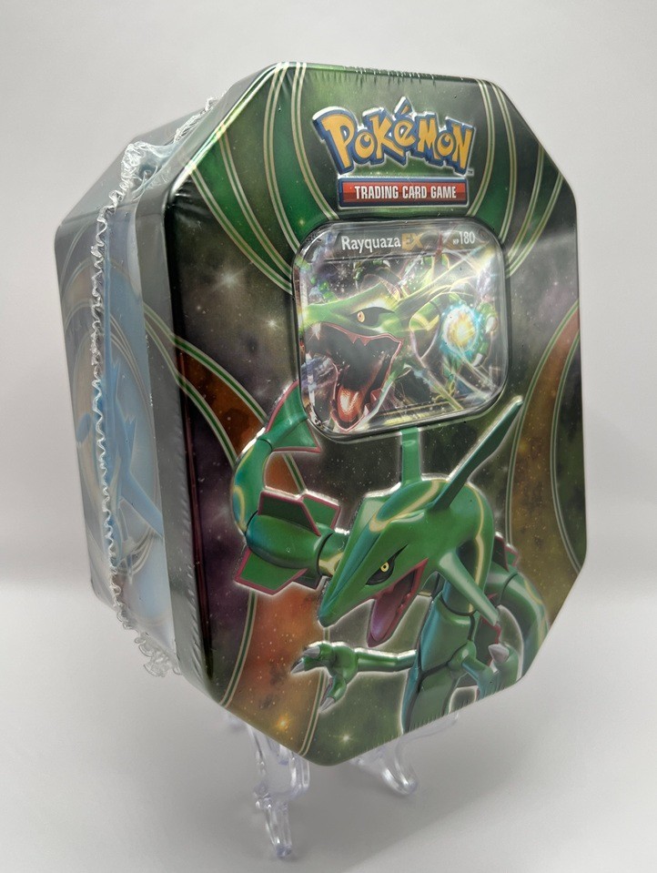 (403167) Pokemon 2016 Rayquaza EX Powers Beyond Collectors Tin ...
