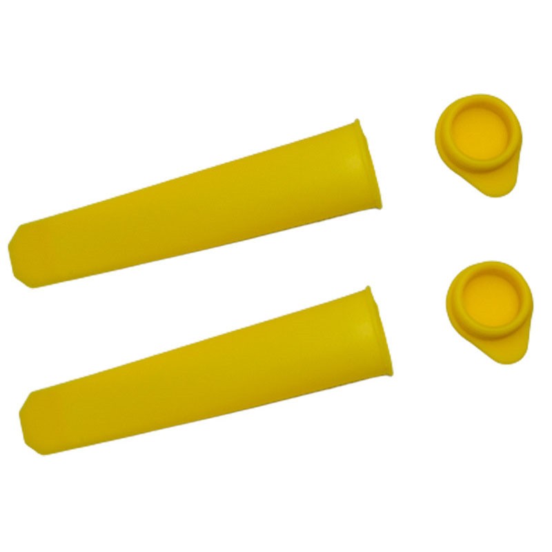 2PCS Handheld Popsicle Molds DIY Set Reusable Ice Cream Molds With Lids ...