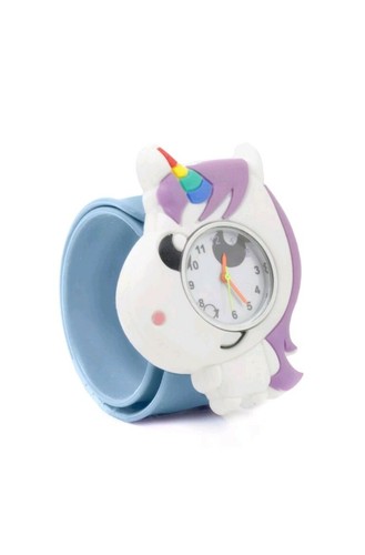 childrens-new-unicorn-slap-pop-watch-learn-to-tell-the-time-24hr-ebay