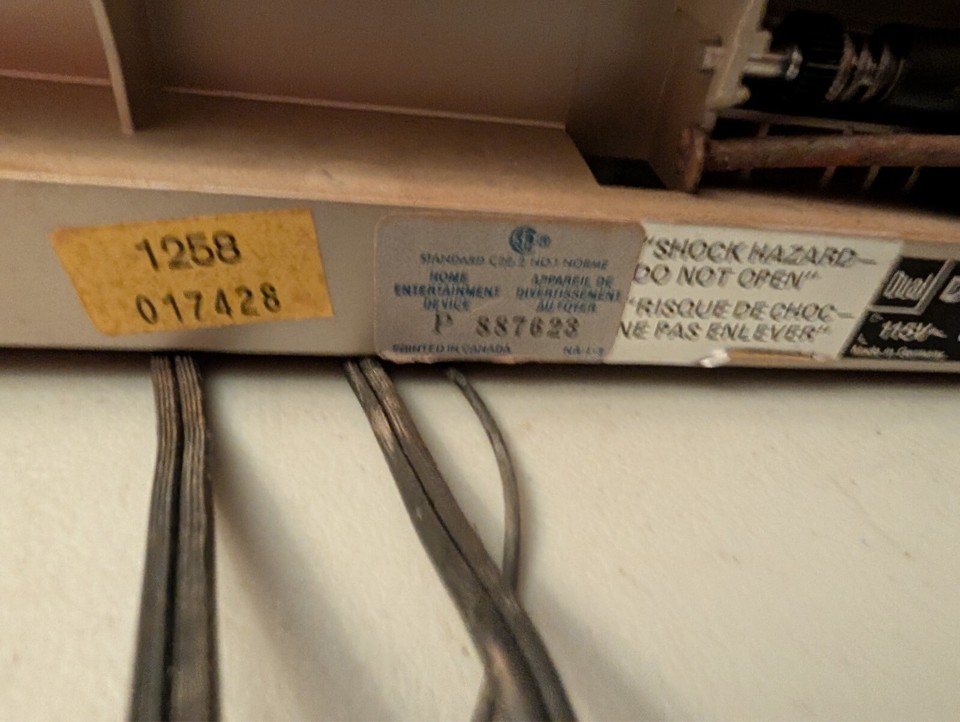 Dual 1258 Automatic Vario Drive Turntable with Grado Cartridge PLEASE ...