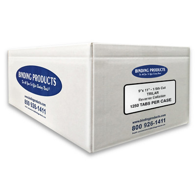 90 lb Straight Collated Clear Trilar Copier Tabs 1/8th Cut-1248/case | eBay