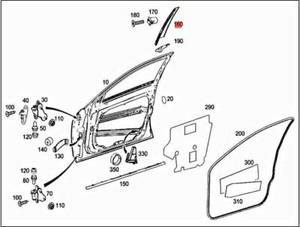 Genuine MERCEDES S212 W212 E-CLASS W212 Estate S212 Trim 2126900287 | eBay