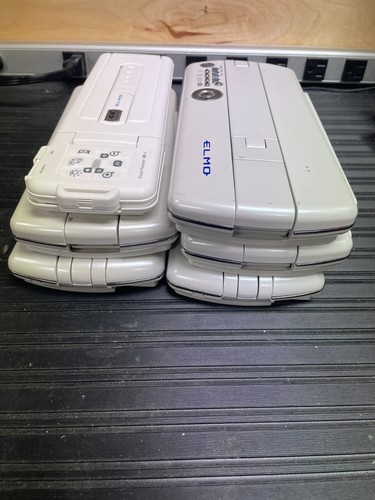 5x Elmo MO-1, 1x MX-1 Portable Visual Presenter Document Camera ...