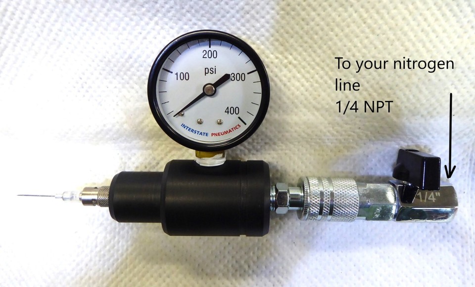 Nitrogen Shock Fill Tool | eBay