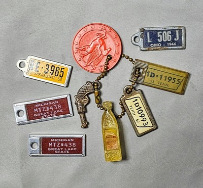 Vintage Disabled American Veterans (DAV) Mini License Plates Plus ...