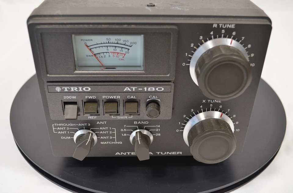 Trio AT-180 Antenna Tuner | Auto Tuner | Japan Model – Compatible with ...