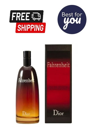 Fahrenheit Eau De Toilette 3.4 oz / 100 ml EDT Cologne Spray for Men ...