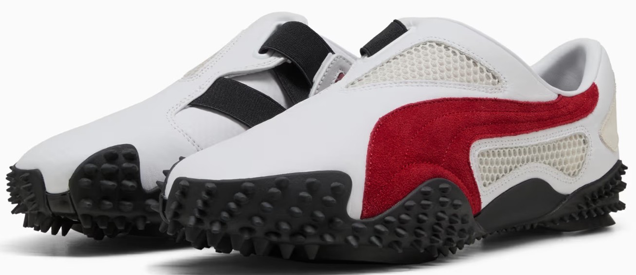 Size 10 - Puma Ur Mostro White Dark Crimson for sale online | eBay