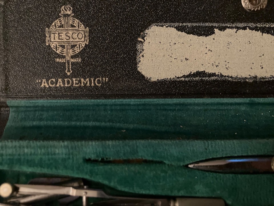 Vintage Technical Supply Co. Germany Tesco Academic Drafting Set Metal ...