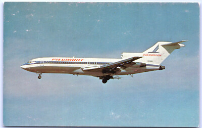 Postcard Piedmont Airlines Boeing 727-51 N838N Airplane in Flight UNP ...
