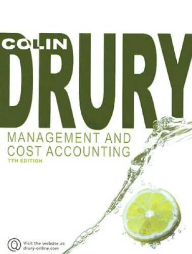 Management and Cost Accounting - Paperback By Drury, Colin - GOOD ...