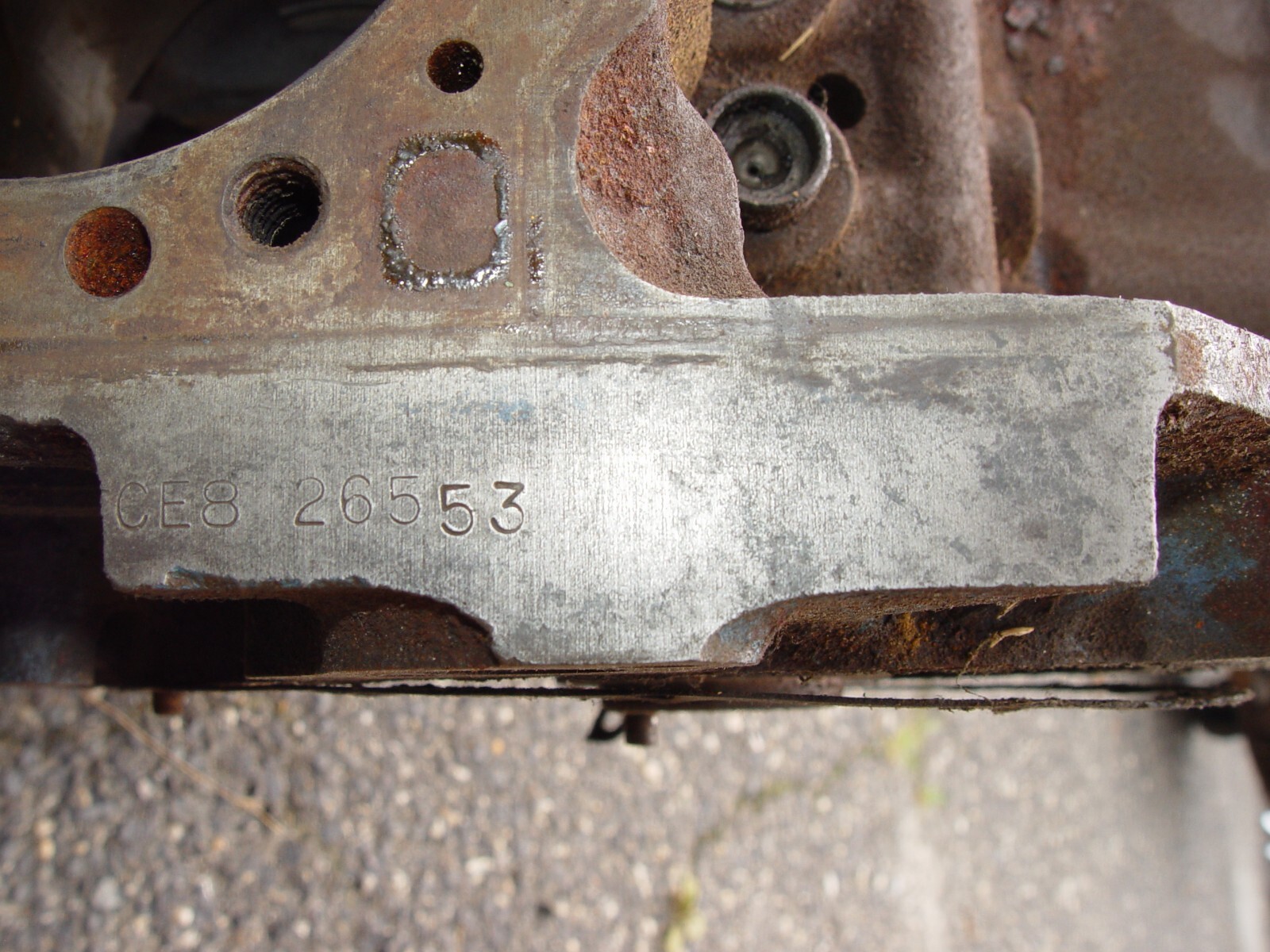1967 Corvette 327 SBC Small Block Chevy Engine Block 3892657 Dtd H 28 7 ...