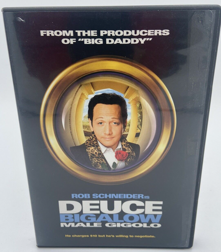 Deuce Bigalow Male Gigolo DVD Rob Schneider Comedy Funny SNL Touchstone ...