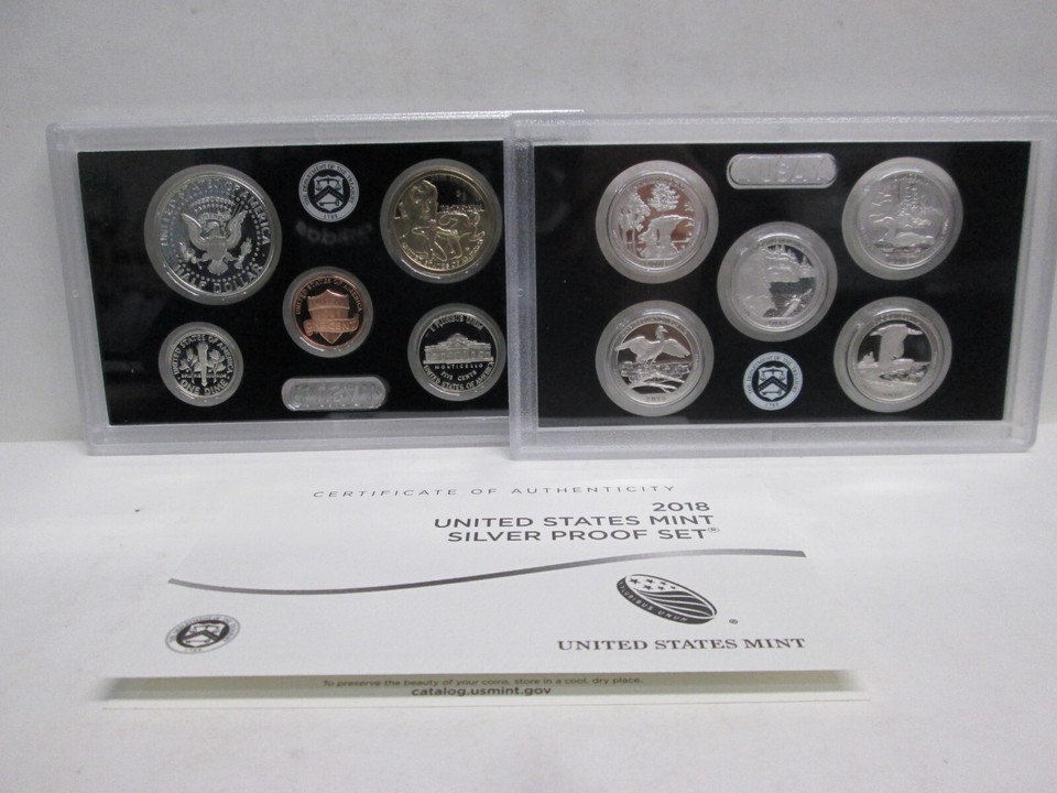 2018 US MINT SILVER PROOF SET | eBay