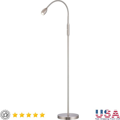 Adjustable LED Beam Floor Lamp Zoomable Spotlight Reading/Crafting ...