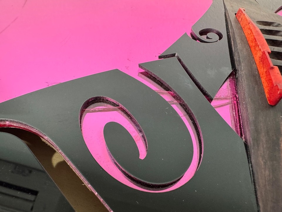 POJECT GUITAR - Pink Acrylic Mirror top Thinline Tele Body | eBay