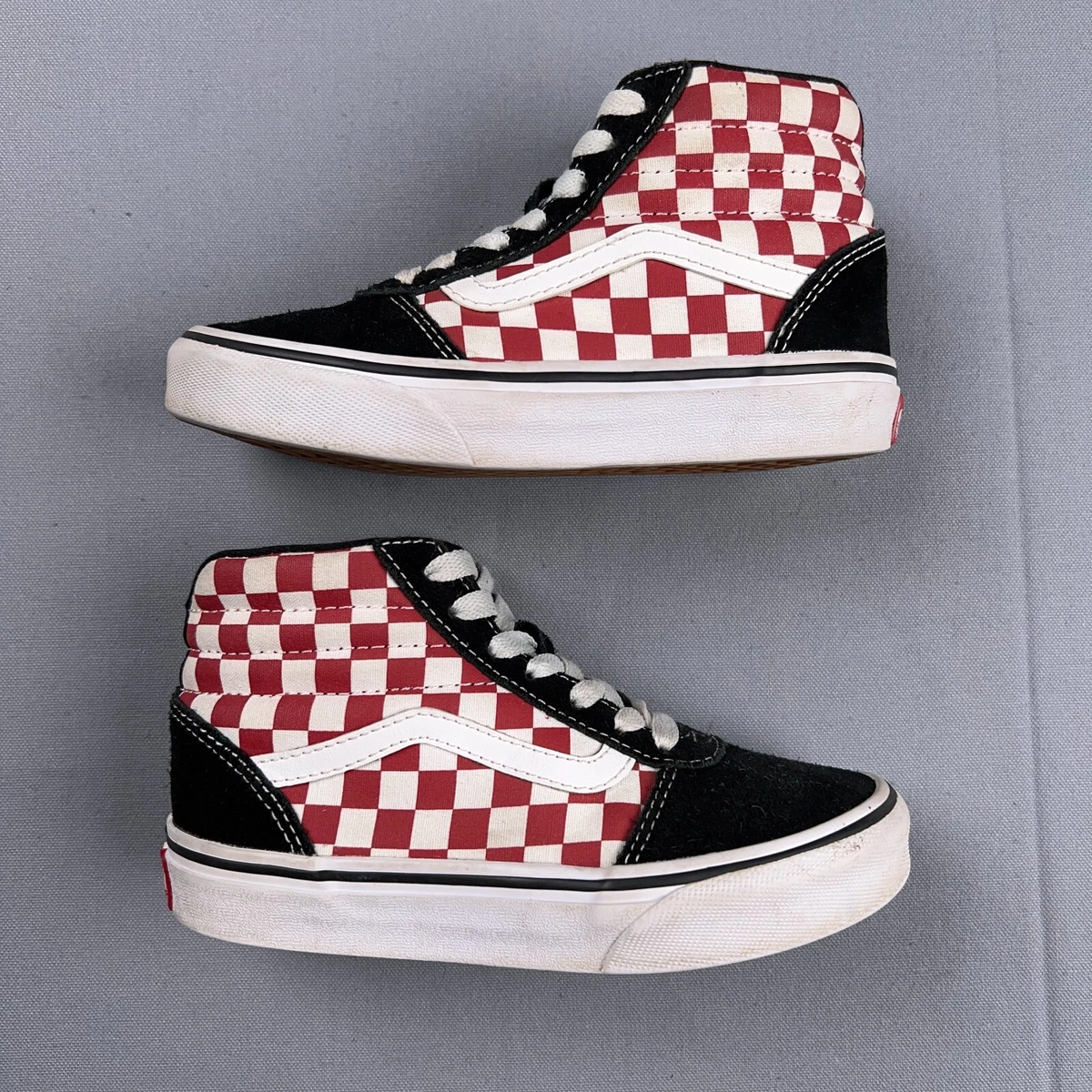 Red High Top Vans Outfit