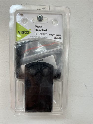 Vista Railing Systems Inc Aluminum Post Mount Bracket Pack n Textured ...