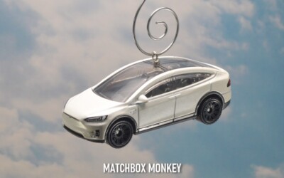 NEW Tesla Model X Electric SUV Crossover Car Christmas Ornament 1/64 ...