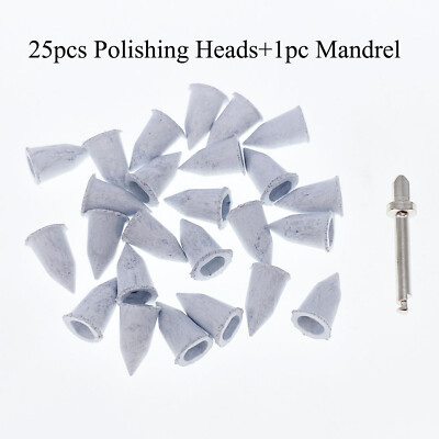 Dental Composite Enamel Polishing Kit Polisher Discs Metal Mandrel ...