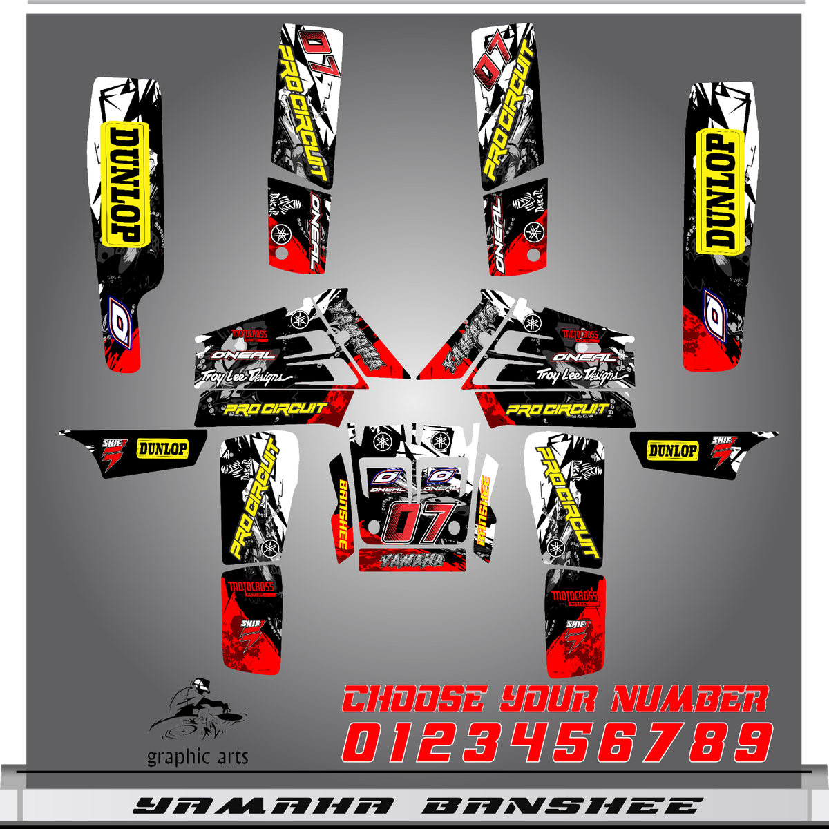 Yamaha Banshee Logo YAMAHA ATV