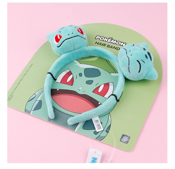 Pokemon Bulbasaur Head Hair Band Accessories Party Kids Cosplay | eBay