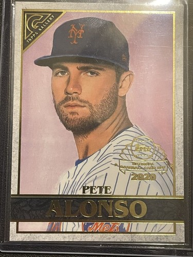 Pete Alonso - 2020 Topps Gallery National Baseball Card Day #GP-8 ...