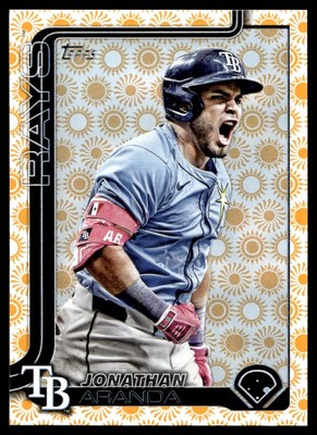 2025 Topps Series 2 Jonathan Aranda #678 Holiday Sun | eBay