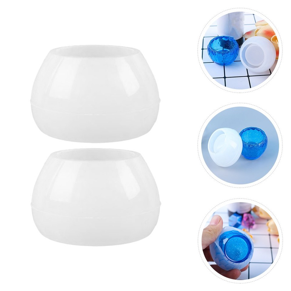 2 Pcs Epoxy Bowl Mold Rhombus Bowl Shaped Mold Rhombus Bowl Shaped Mold ...