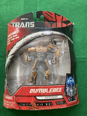 Transformers BUMBLEBEE Keychain Autobot Keyring Poseable Retired Key ...
