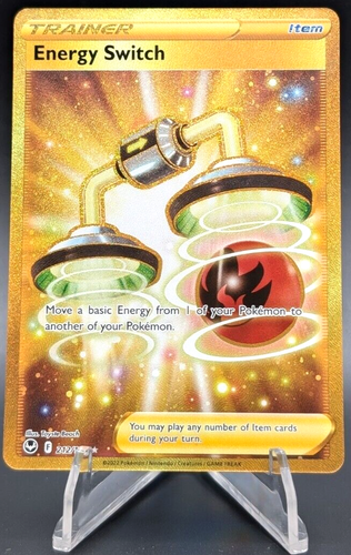 Pokemon Energy Switch Secret 212/195 Sword & Shield - Silver Tempest ...