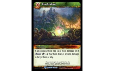 Zin-Azshari WOW War of the Ancients Rare LP x1 - TCG Card | eBay