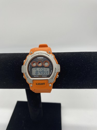 CASIO SPORTS WATCH W-214H In Working Condition Pré-Owned | eBay