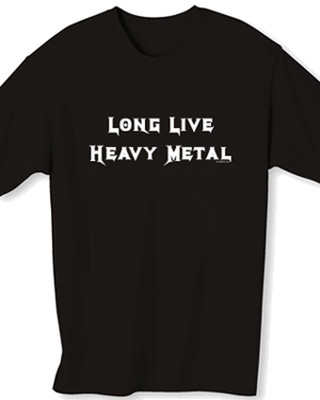 Long Live Heavy Metal - Black Short Sleeve Shirt - Size 2XL | eBay