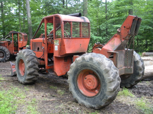 TIMBERJACK 230 Log SKIDDER / Rare Wide Frame SKIDDER / Fresh Rebuilt ...