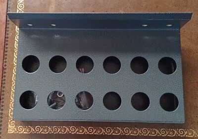 R8 COLLET RACK HOLDS 12 COLLETS L079 for Bridgeport Style Vertical ...