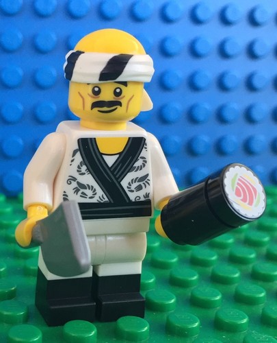 Lego 71019 Ninjago Movie Series: SUSHI CHEF MINIFIGURE Figure New | eBay
