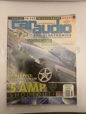Car Audio And Electronics Magazine November 1999 - Vintage | eBay