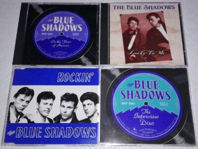 THE BLUE SHADOWS-4CD COLLECTION RARE-ON THE FLOOR OF HEAVEN,LUCKY TO ME ...