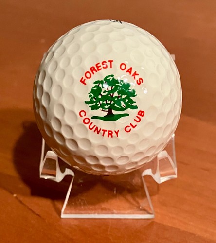 Vintage Forest Oaks Country Club Older Logo Golf Ball | eBay