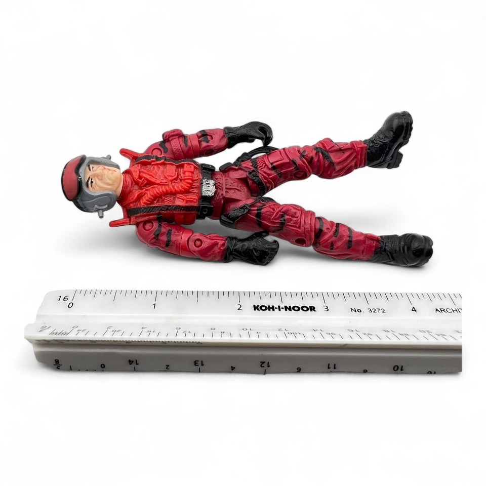 The Corps Red Vulture Pilot Military Soldier 4" Toy Action Figure 2005 ...
