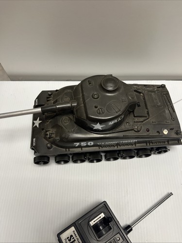 Radio Shack Remote Control Combat Tank 60-4052 Vintage RC For Parts Or ...